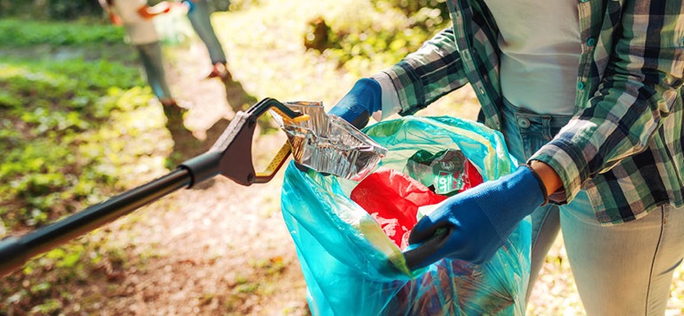 Litter picking in your community